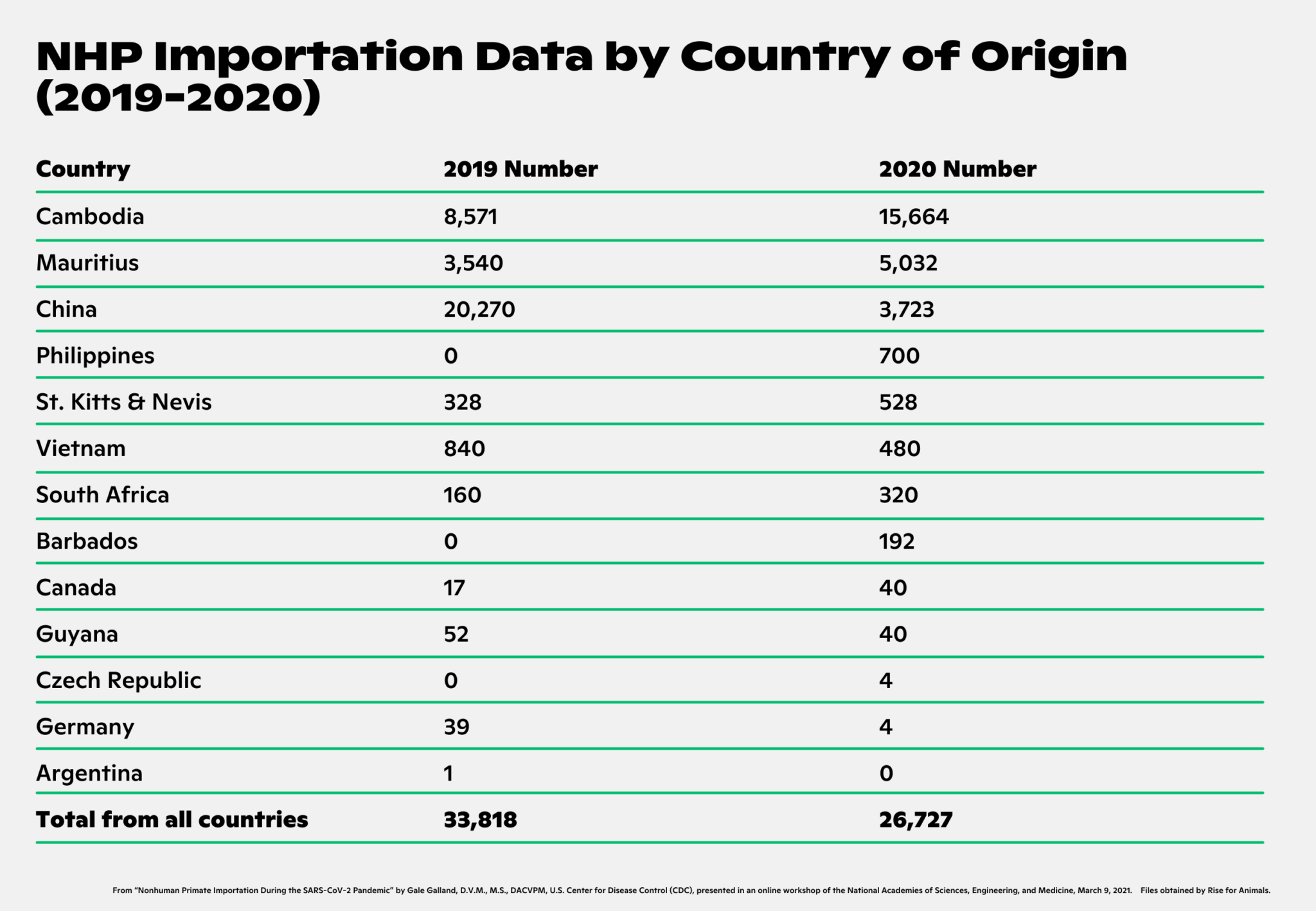 Exclusive: Nearly Half a Million Monkeys Imported to U.S. – Rise for ...